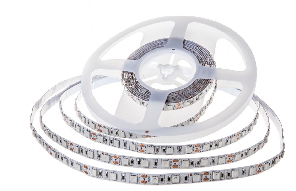 LED traka 10,8W/m 5050 - 60 LED/m žuta boja IP20 | Elektroprofi